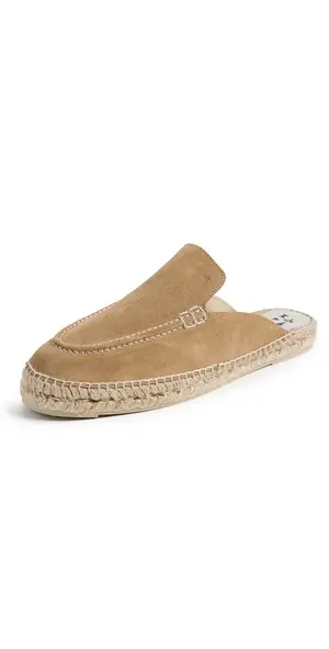 Manebí Suede Traveler Mule Espadrilles