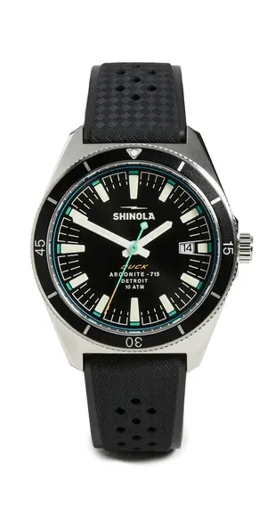 Shinola Duck 3hd Strap Watch - Black