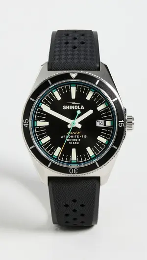 Shinola Duck 3hd Strap Watch - Black