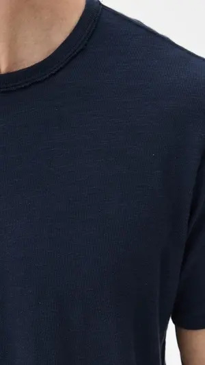 Rag & Bone Classic Flame Tee - Navy