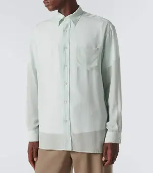 THE ROW Bresson Cupro Shirt