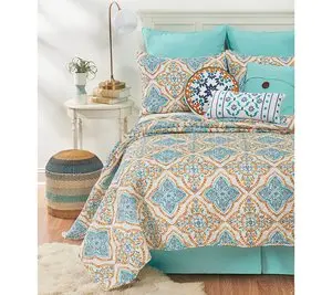 C&F HOME Terrace Medallion Twin Quilt Set