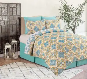 C&F HOME Terrace Medallion King Quilt Set