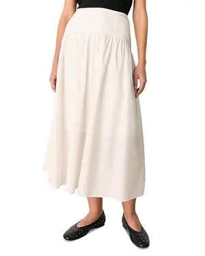 Whistles Waisted Midi Skirt
