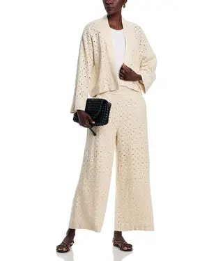 LA FEE MARABOUTEE Eyelet Trousers