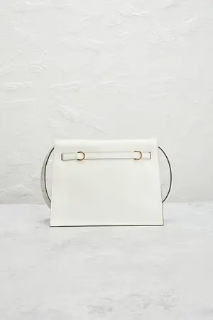 Hermès Evercolor Kelly Danse Shoulder Bag - Blanc