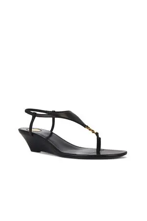Saint Laurent Bridget Wedge Sandal
