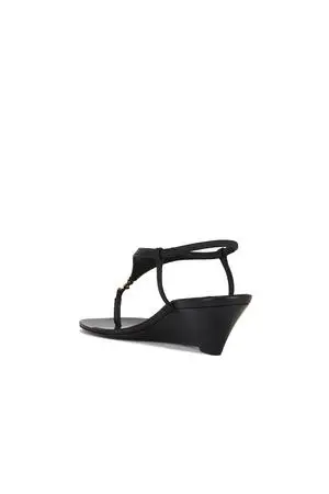 Saint Laurent Bridget Wedge Sandal