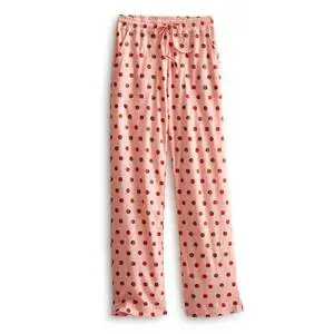 VERA BRADLEY Pajama Pants In Tiny Tomatoes Coral - Red