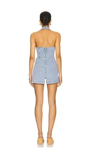 Minkpink Oliver Denim Playsuit