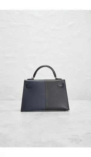 FWRD RENEW Hermes Casaque Veau Epsom Kelly 20 Handbag