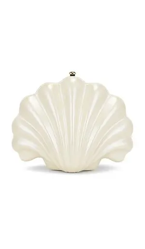 Jw Pei Shell Clutch - Ivory
