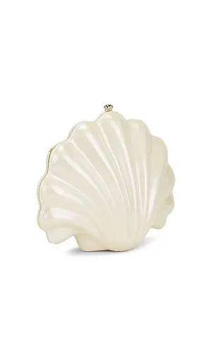 Jw Pei Shell Clutch - Ivory