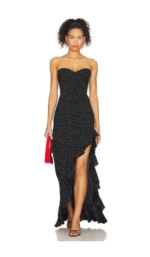 Amanda Uprichard Amalia Gown - Black