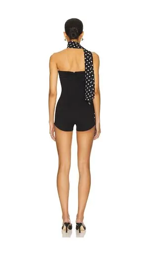 Superdown Felina Romper With Scarf
