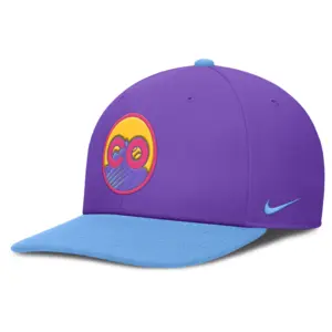 Nike Colorado Rockies City Connect Pro Dri-fit Mlb Adjustable Cap - Purple