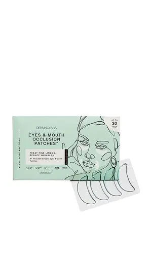 DERMACLARA Occlusion Eyes & Mouth Patches - N,a