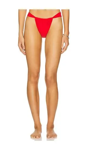 RUNAWAY THE LABEL Tropez Bikini Bottom - Red