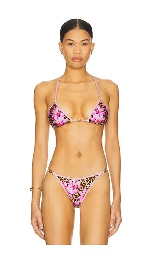 RUNAWAY THE LABEL Miami Bikini Top - Bimini Pink