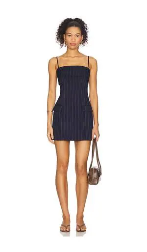 Women's Navy Pin Stripe Dresses