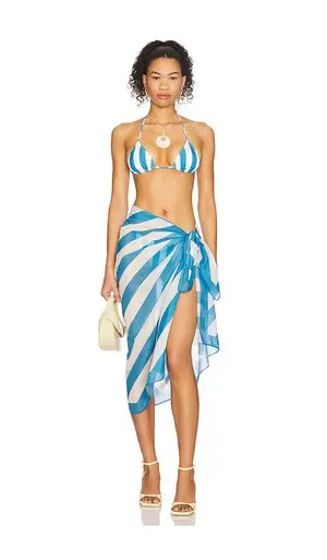 Solid & Striped The Iris Bikini Top - French Blue