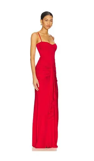 LOVERS AND FRIENDS Emmy Maxi Dress - Red