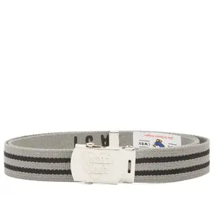 HUMAN MADE Webbed Belt - Grey