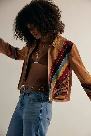 Free People Monarch Magic Jacket - Butterfly