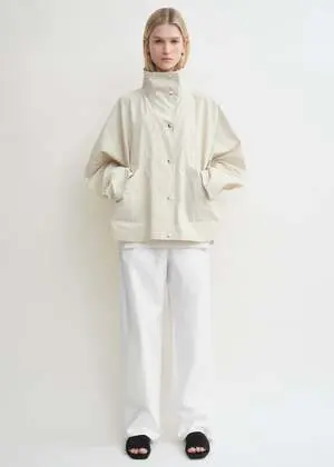 TOTEME Parachute Windbreaker Creme
