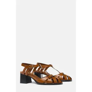 Scarosso Mid Heel Sandals For Women