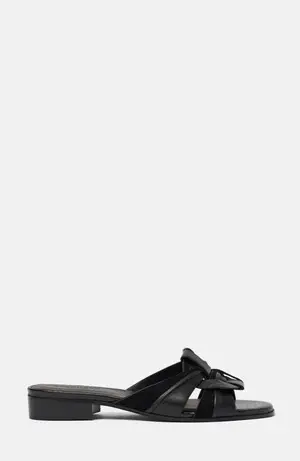SCAROSSO Anna Sandals - Black - Calf