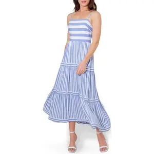 FREEMARKET Stripe Maxi Sundress