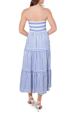 FREEMARKET Stripe Maxi Sundress