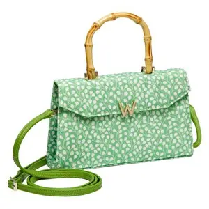 Wolf Evie Large Bag - Evie Green Leaves
