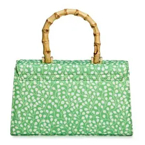 Wolf Evie Large Bag - Evie Green Leaves
