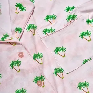 CRICKLE DAISY Palm Spring Sky Short Pajama Set