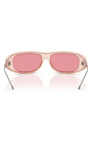 DIESEL® 61mm Oval Sunglasses