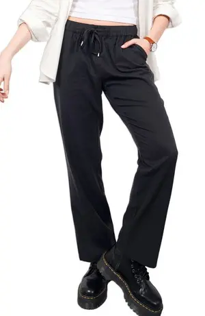 WILDFANG Everyday Drawstring Pant - Black