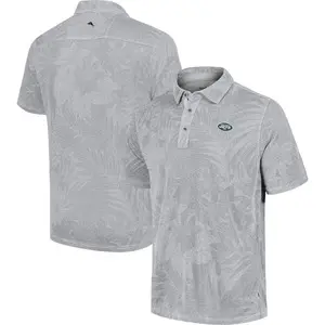 Tommy Bahama New York Jets Sport Santiago Paradise Polo - Gray