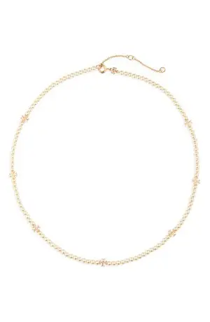 Tory Burch Faux Pearl Necklaces