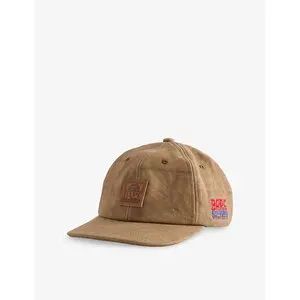 A BATHING APE Appliqué Cotton-canvas Cap - Beige