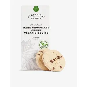 CARTWRIGHT & BUTLER Vegan Dark Chocolate Chunk Biscuits 200g - One-color