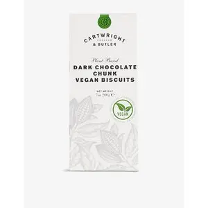 CARTWRIGHT & BUTLER Vegan Dark Chocolate Chunk Biscuits 200g