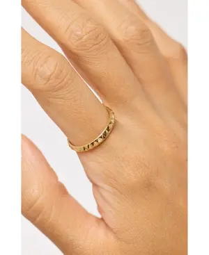 ANA LUISA Equinox Band Ring