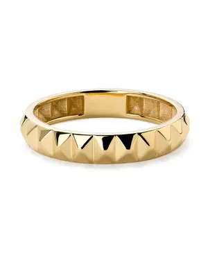 ANA LUISA Solid Equinox Ring