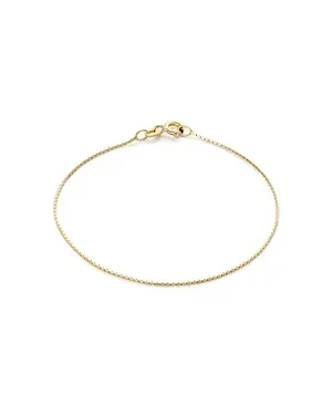 ANA LUISA Solid Silk Chain Bracelet - Gold