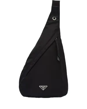 Prada Re-nylon And Leather Backpack - Black
