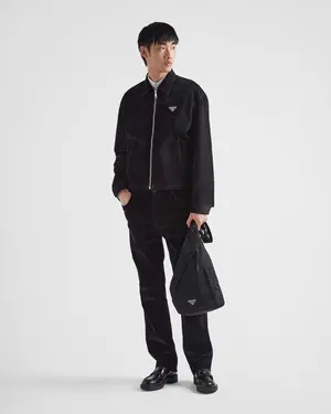 Prada Re-nylon And Leather Backpack