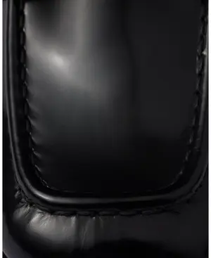 Prada Brushed Leather Loafers