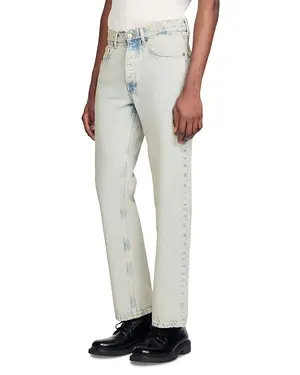 Sandro Printed Jeans For Men